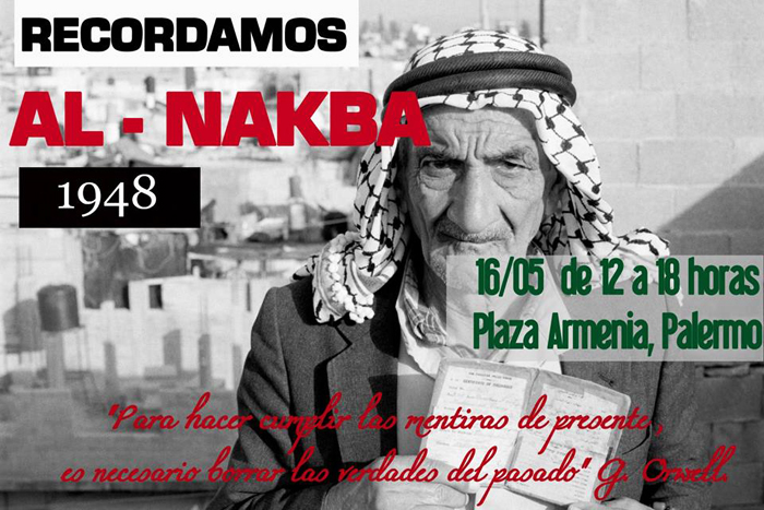 Mayo, mes de Al Nakba palestina - Diario Sirio Libanés